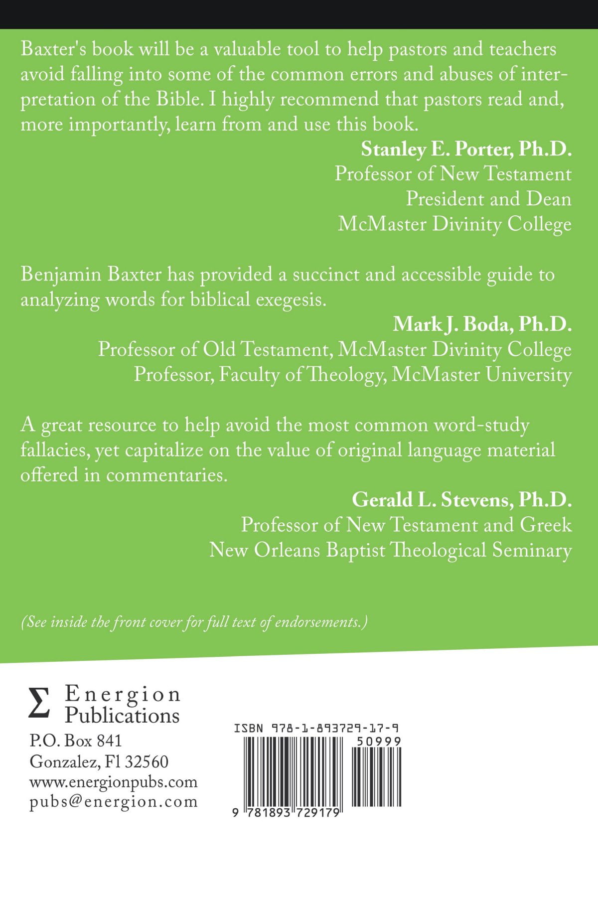 William P. Tuck: Defining Our Neighbor in Today's World – Energion Direct